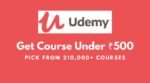 Udemy 500 rs Courses - Best India Coupon and Deal 2024
